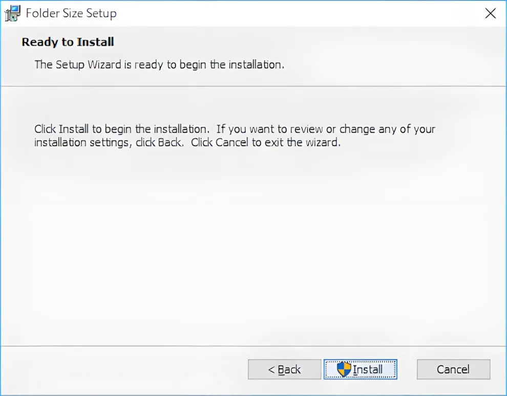 フォルダ内のファイルサイズを表示できるFolder Size for Windows！ - ShopDD