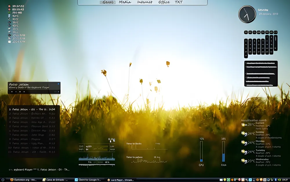 デスクトップカスタマイズツールのRainmeterでかっこいいデスクトップにしよう！ - ShopDD