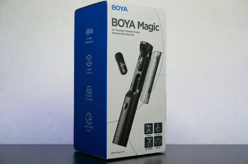 風切り音が消えるAIノイキャン搭載！BOYA Magicワイヤレスマイクのレビュー！ - ShopDD