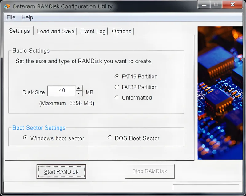 64bit対応のRAMディスク構築ソフトDataram RAMDisk！ - ShopDD