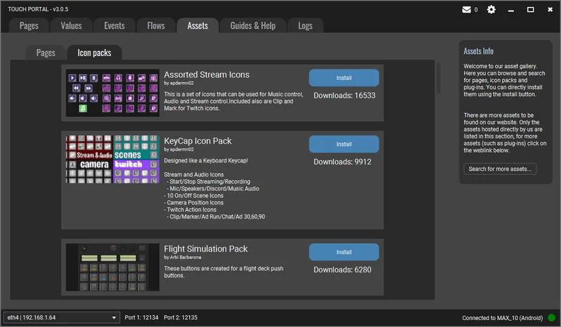 タブレットやスマホがPCの左手デバイスになるアプリTouch Portalがすごい！ - ShopDD